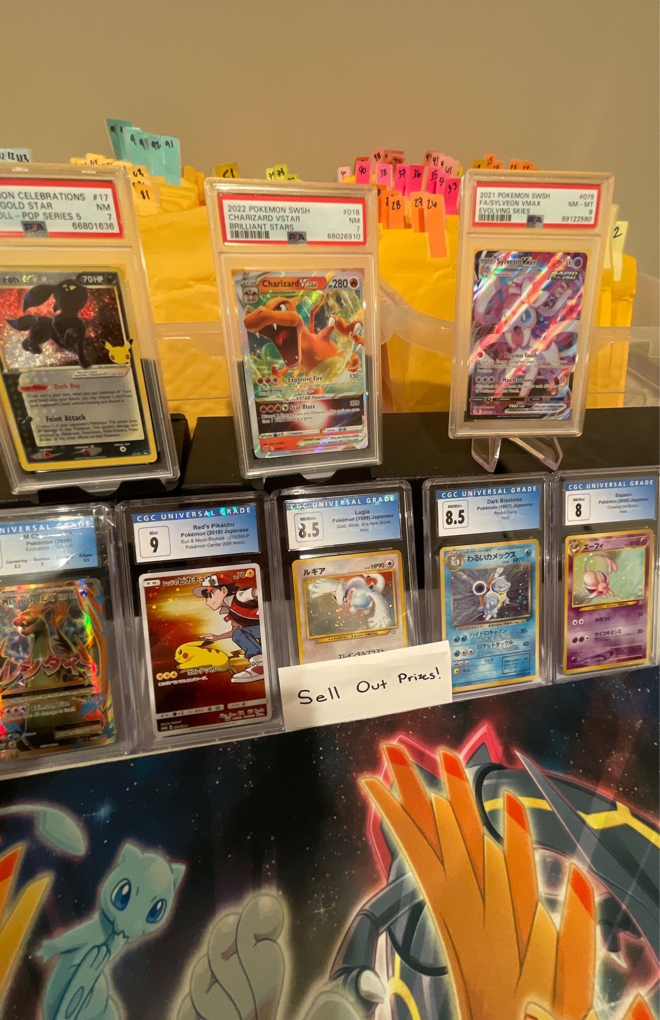 Whatnot - Crown Zenith bounty + 151 Mystery Slabs w/ Lugia/Zard Slab ...