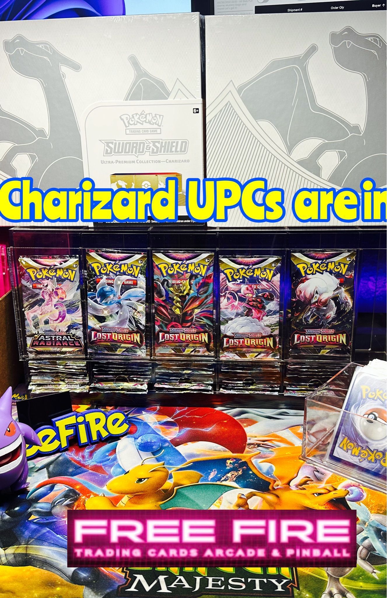 Whatnot - Chance at two Charizard UPCs. Mystery Bags, Pull Game and ...