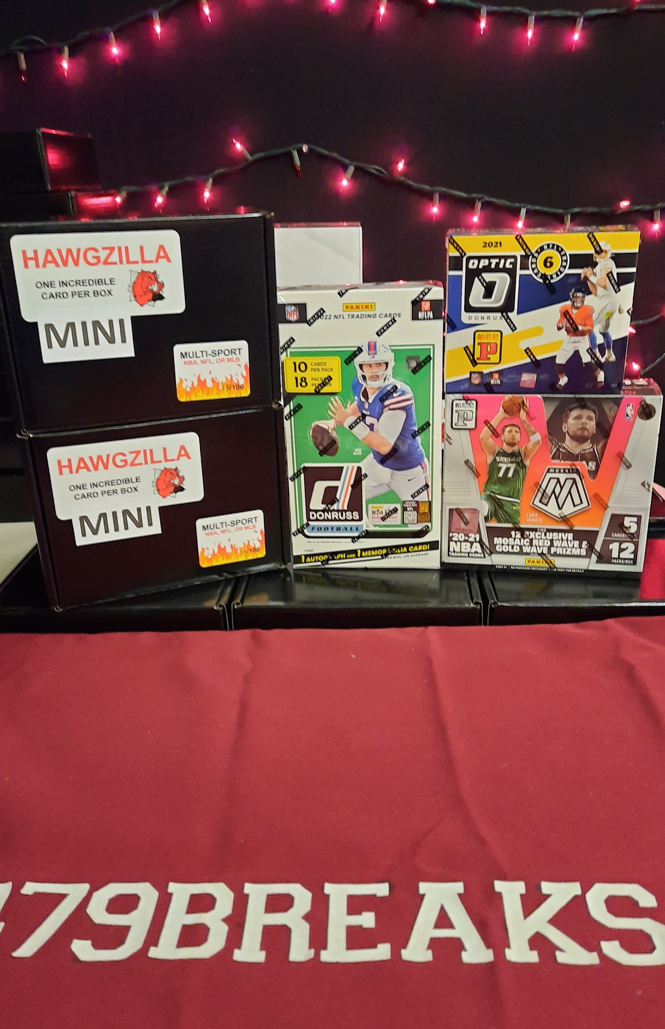 Whatnot - Football and basketball mixer INTRODUCING HAWGZILLA MINI ...