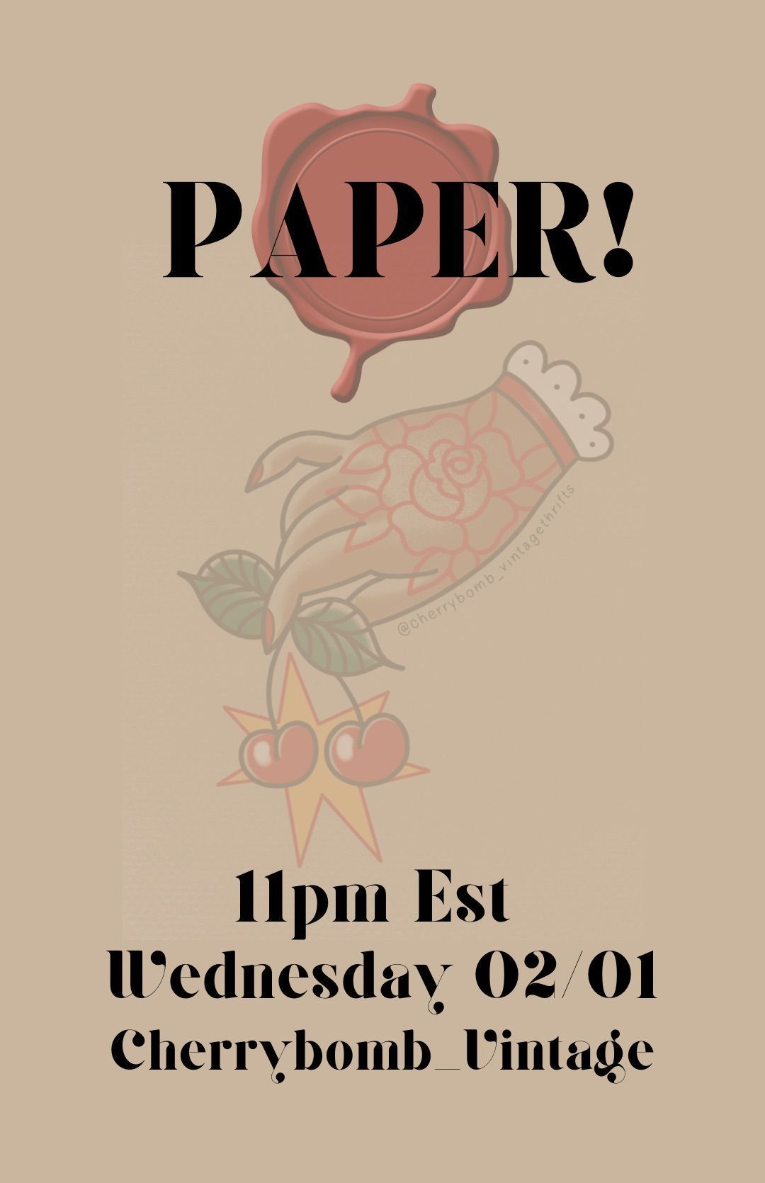 Whatnot - Paper, paper & maybe some junk? Livestream by cherrybomb ...
