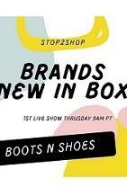 Whatnot - 1ST LIVE SHOW NEW BOOTS N SHOES & MORE Livestream by ...