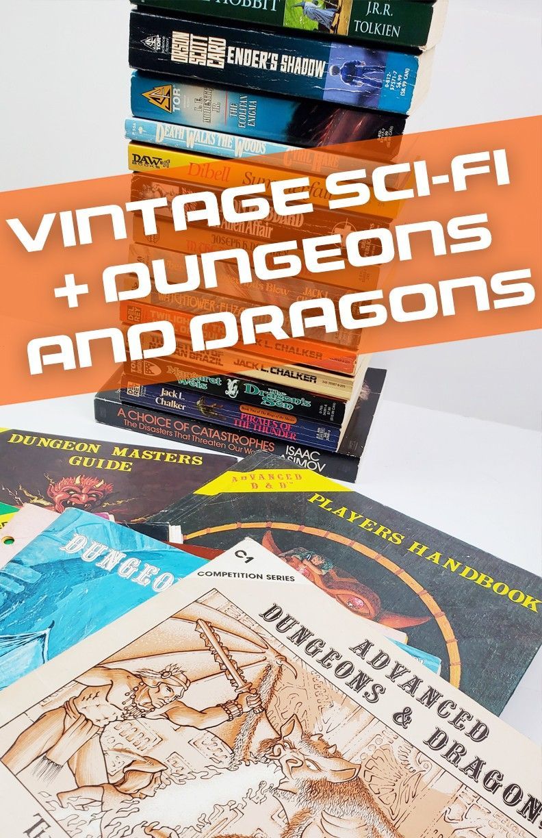 Whatnot - Vintage Dungeons & Dragons + Science Fiction Sci-Fi & Fantasy ...