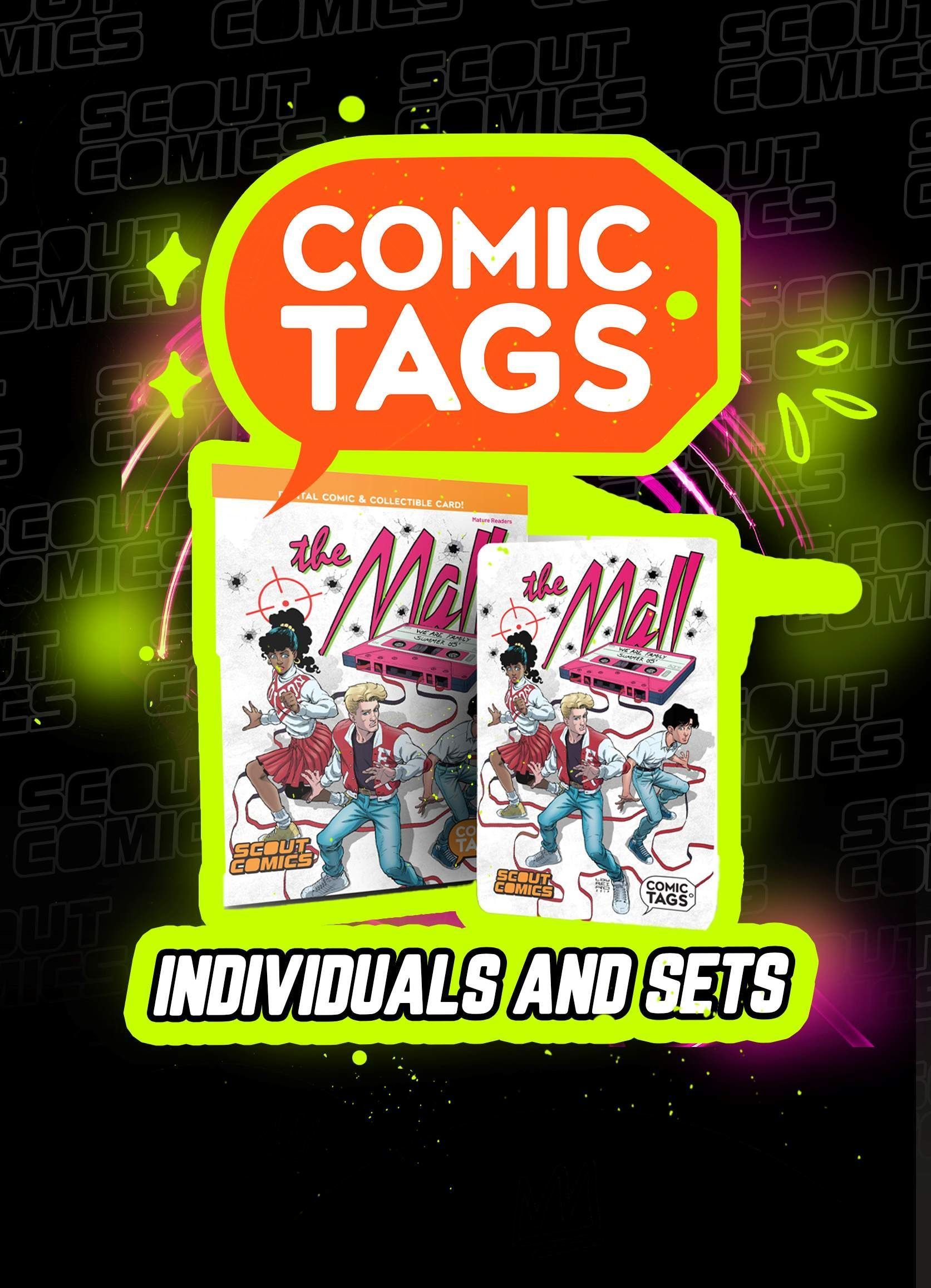Whatnot - COMIC TAGS CORE CARD - NFT DROP! - MIDNIGHT SKY, MINDBENDER, SHADOW PLAY & SOLAR FLARE ...