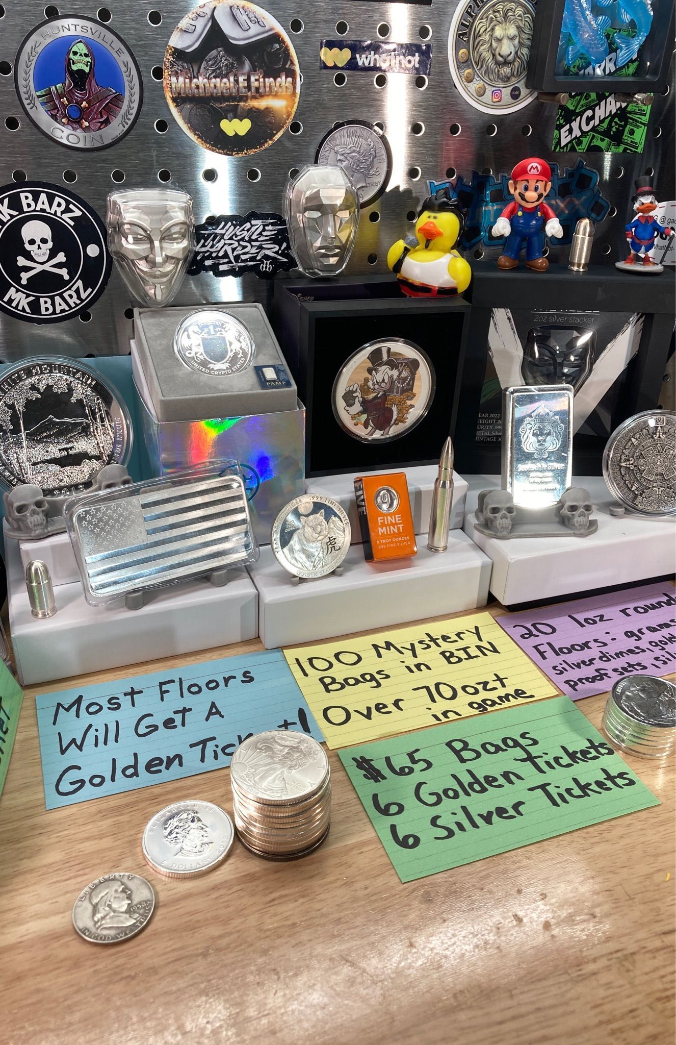 Whatnot - 100 Mystery Bags with Gold + Silver Tickets Livestream by ...