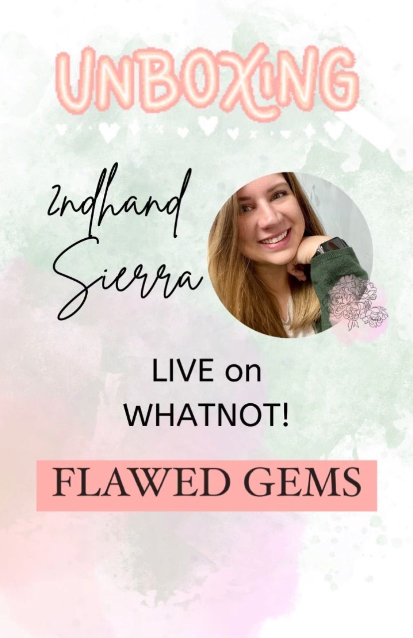 Whatnot - POP UP! Flawed Gems 💎 UNBOXING! Livestream by 2ndhandsierra # ...