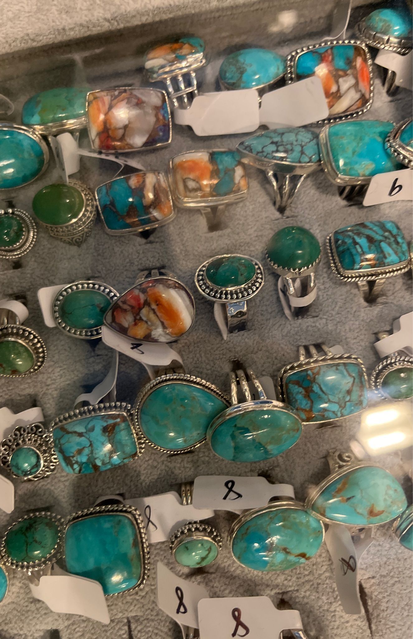 Whatnot - Sterling Silver Turquoise Larimar Moonstone Monday Night ...