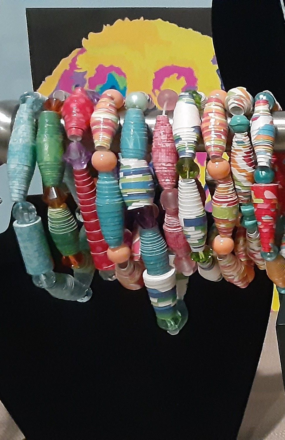 Whatnot - Paper rolled bead jewelry Livestream by turtle_dancer_13 # ...