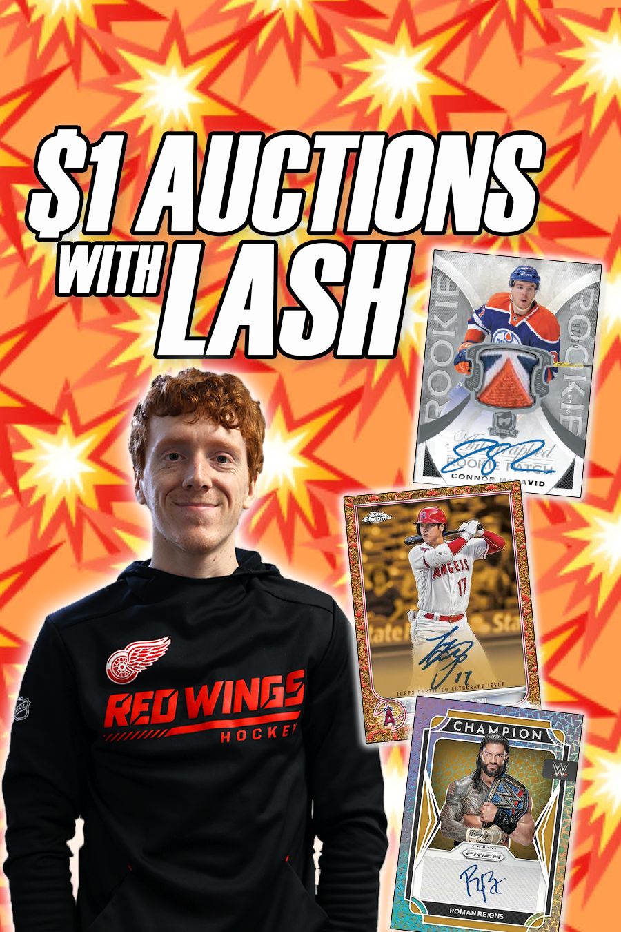 Whatnot - $1 SINGLES & RETAIL AUCTIONS 🤯 Livestream by cardcollector2 # ...