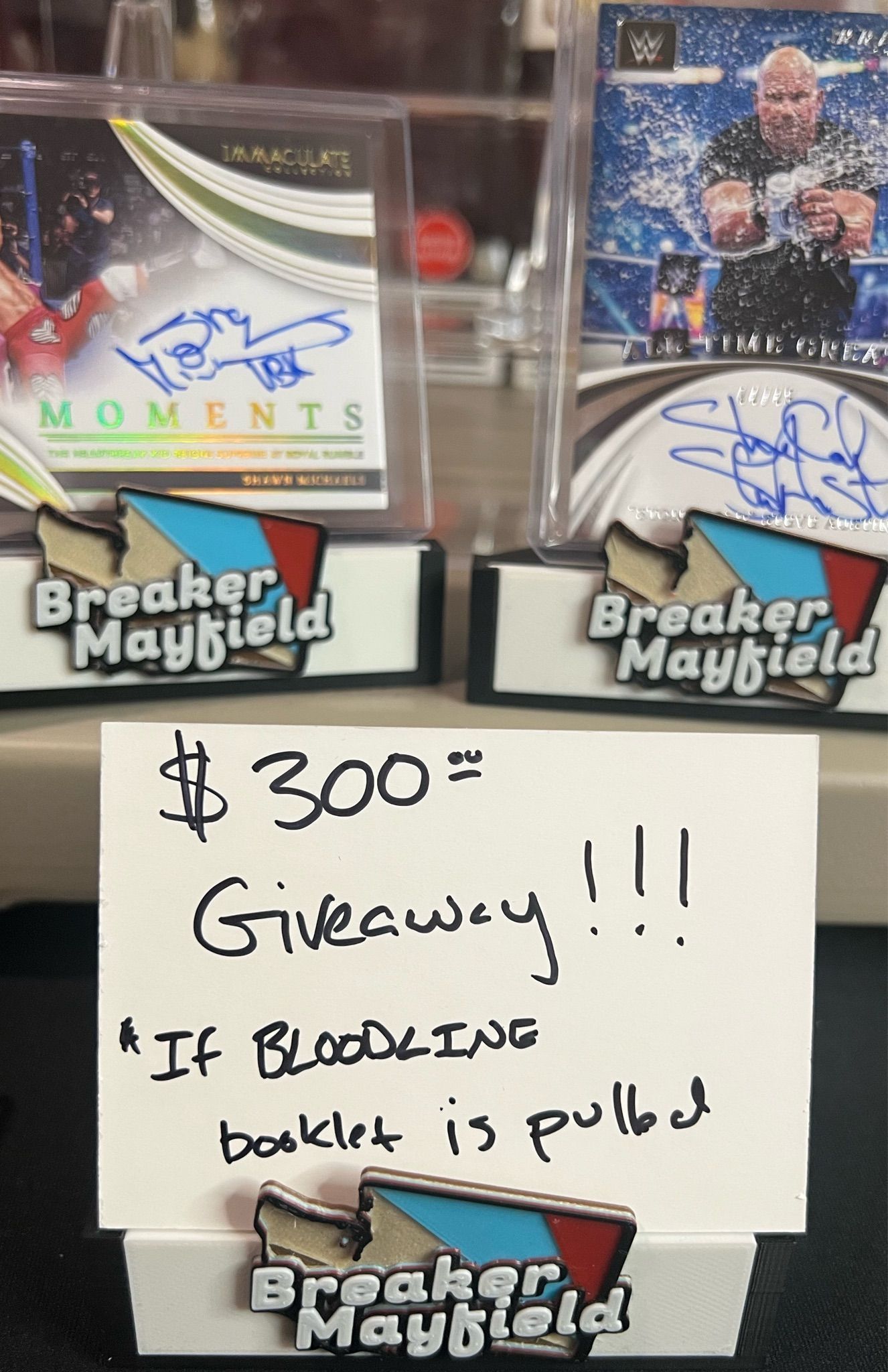 Whatnot - 300.00 Giveaway of Bloodline Booklet is pulled!!! WWE ... Whatnot - 300.00 Giveaway of Bloodline Booklet is pulled!!! WWE ...