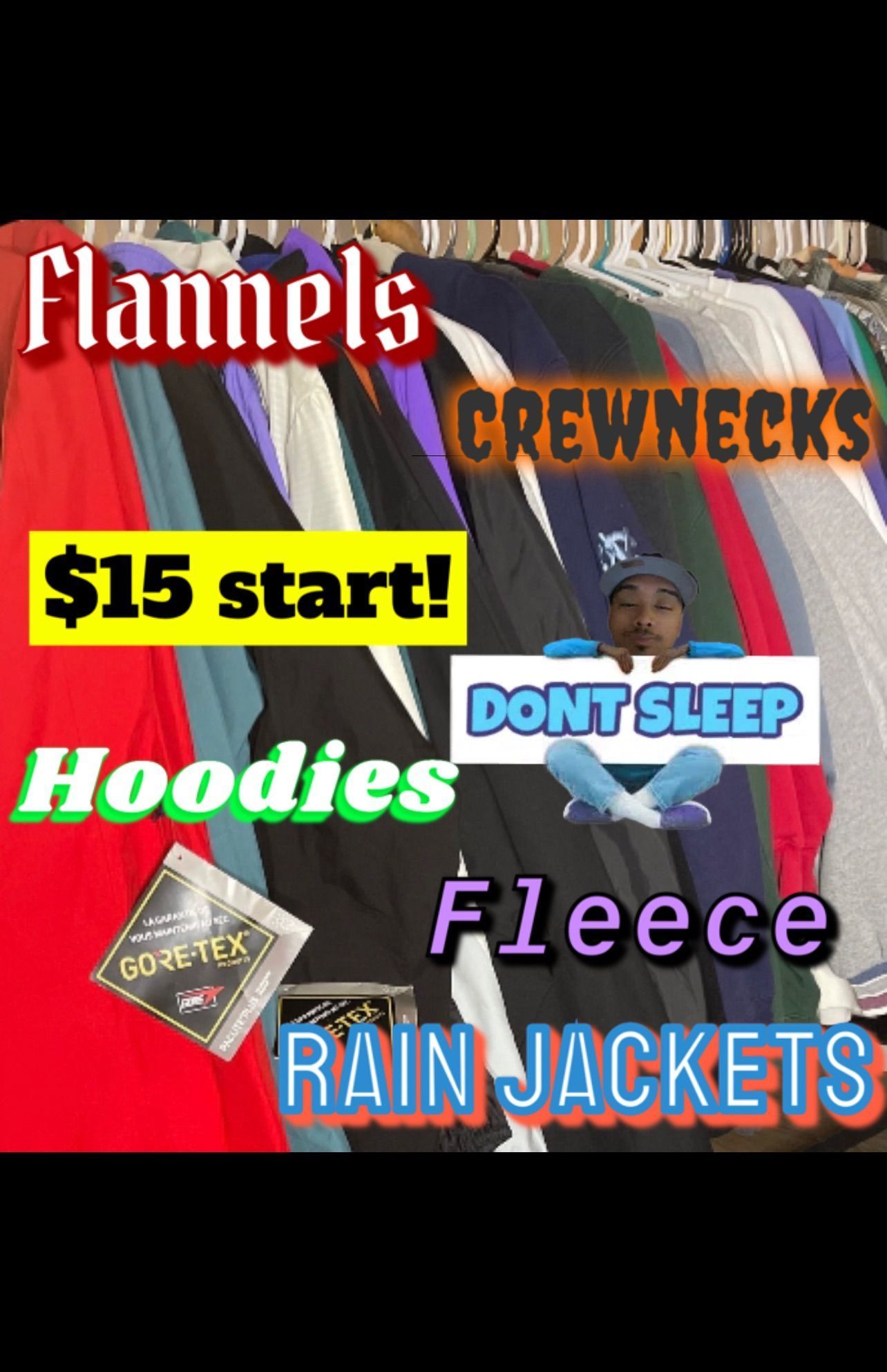 Whatnot - 🔥Outerwear mystery Rack🔥 Livestream by rendered_vtg #mens ...