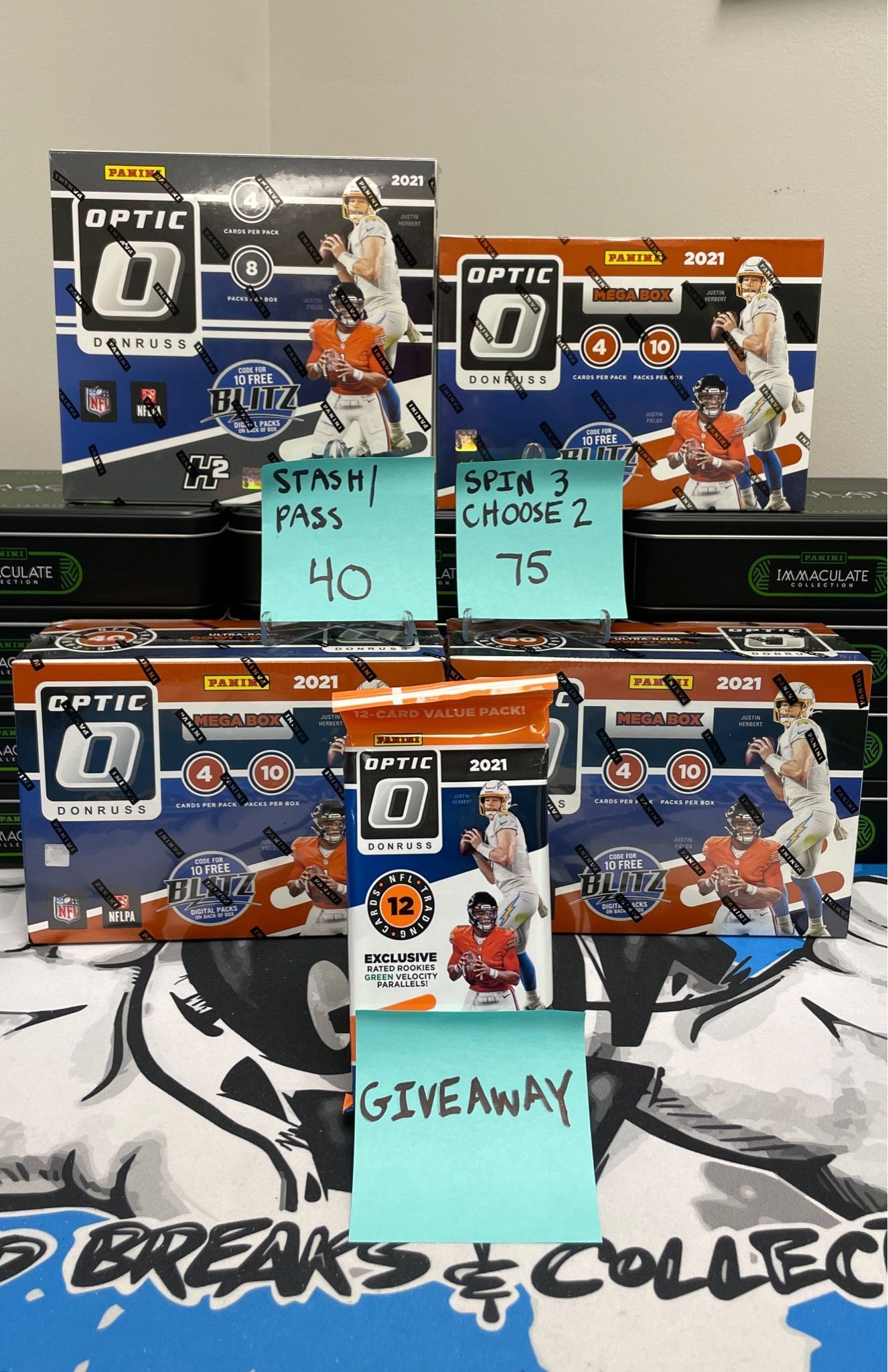 Whatnot - TUESDAY NIGHT NFL OPTIC MIXERS & GIVEAWAYS 🔥 Livestream by ...