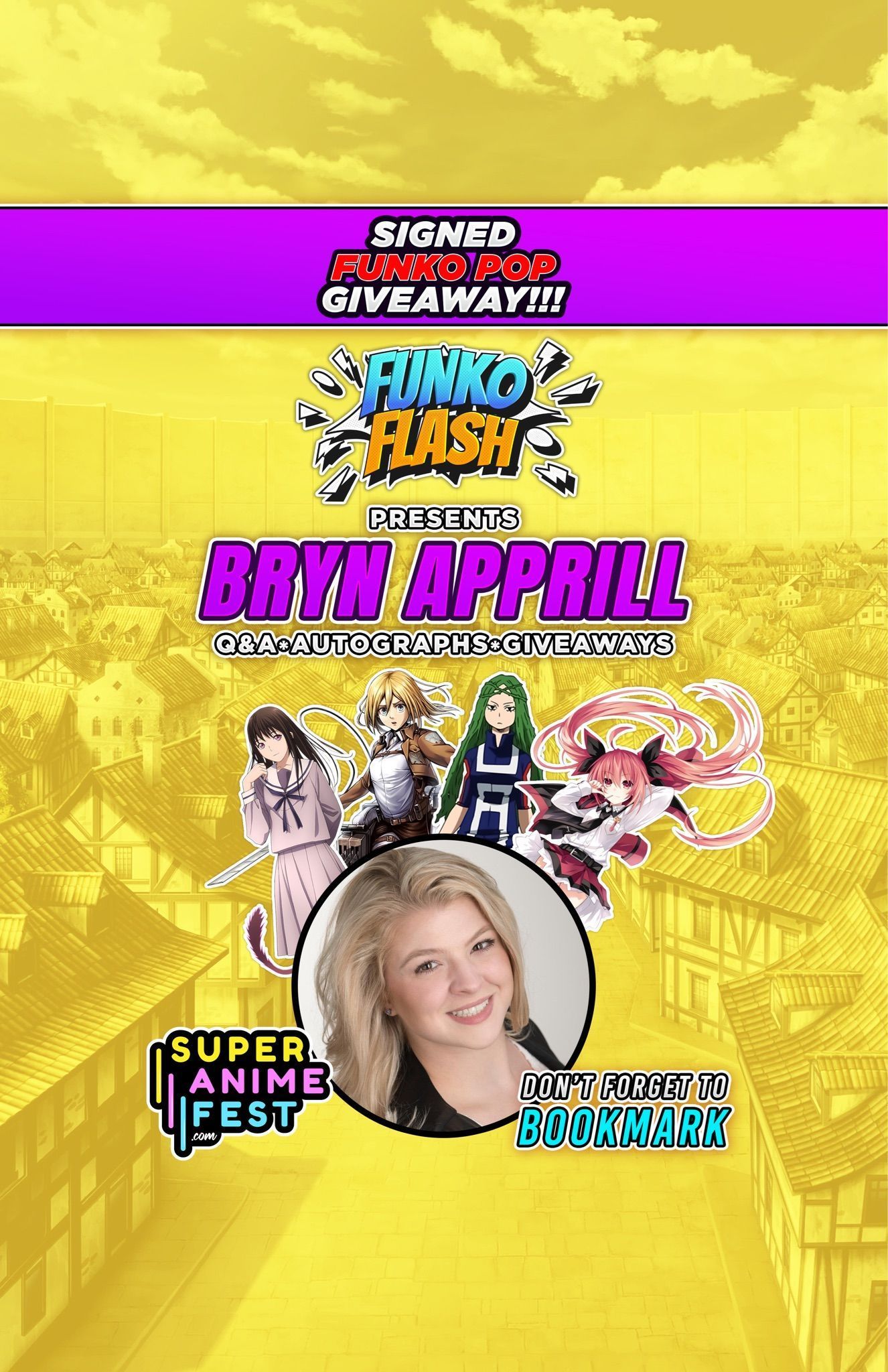 Whatnot - Bryn Apprill ( AOT Queen Historia, Live Signing) Livestream ...