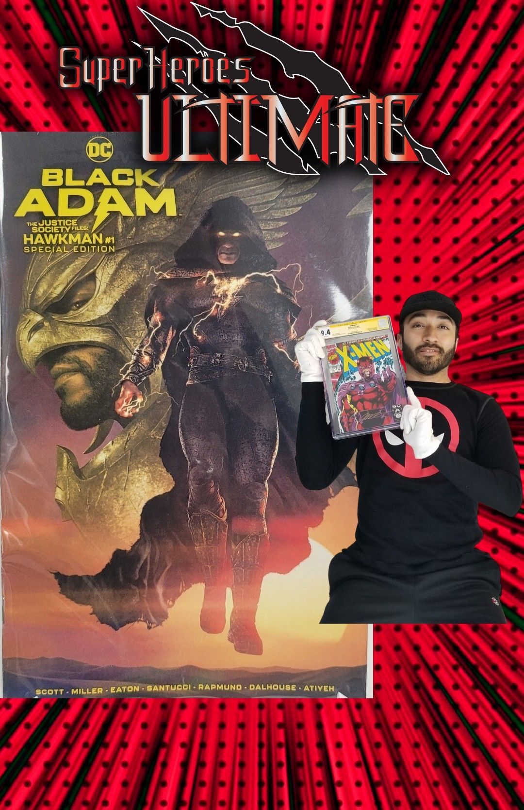 Whatnot - 🔥$11 Mystery Packs🔥Black Adam World Premier Giveaway🔥Round 9 (10.15.22) Livestream by ...