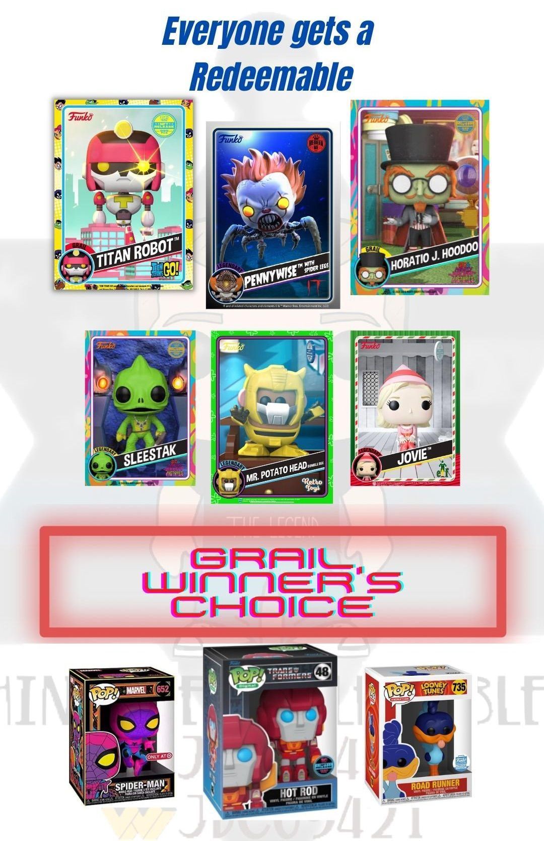 Whatnot - Grails/Ledgendary Funko PoPs! Redeemable NFT Giveaway's Funko ... Whatnot - Grails/Ledgendary Funko PoPs! Redeemable NFT Giveaway's Funko ...