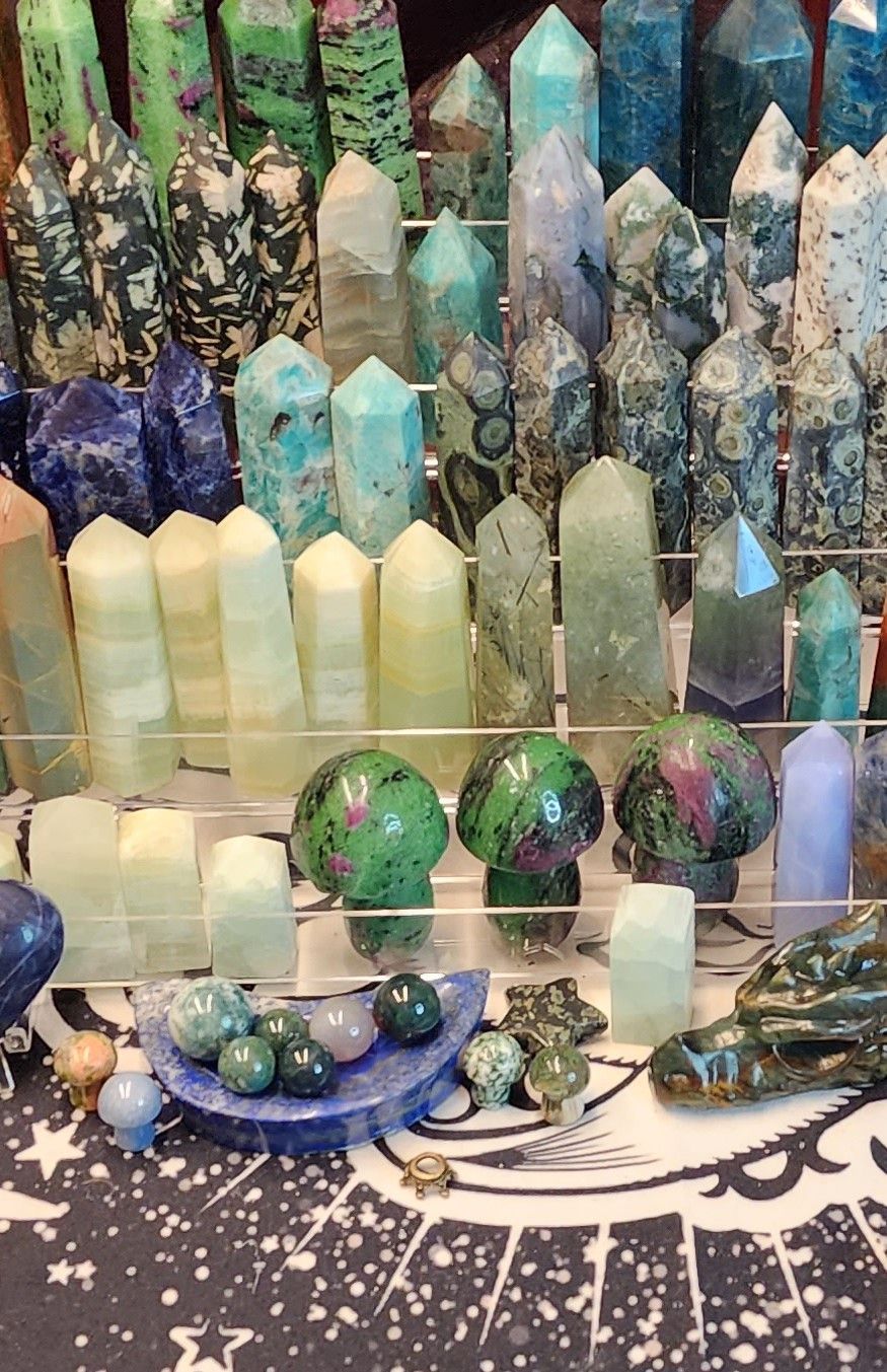 Whatnot - Blue & Green Crystals with Lucky Crystal Giveaways Livestream ...