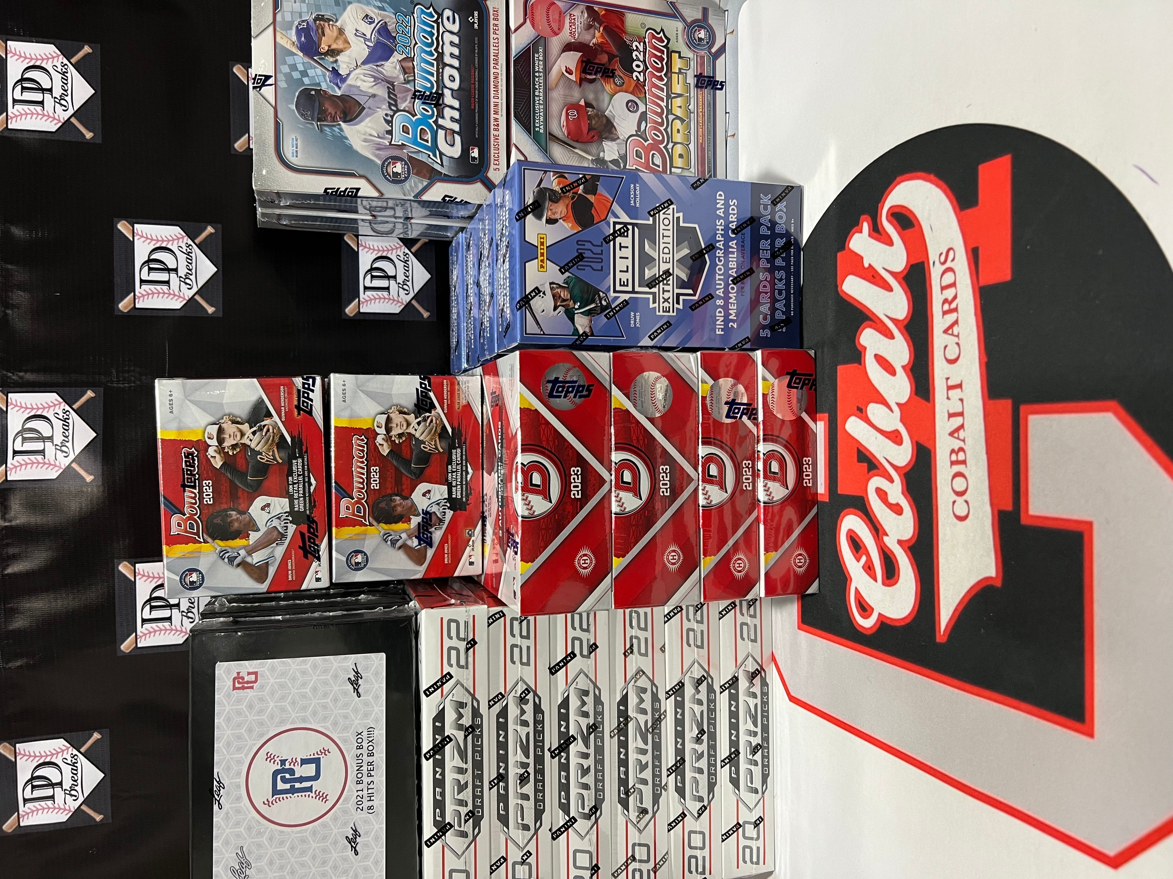 Whatnot - 23 Bowman, Leaf, Elite, and Prizm Draft Picks mixers starting ...