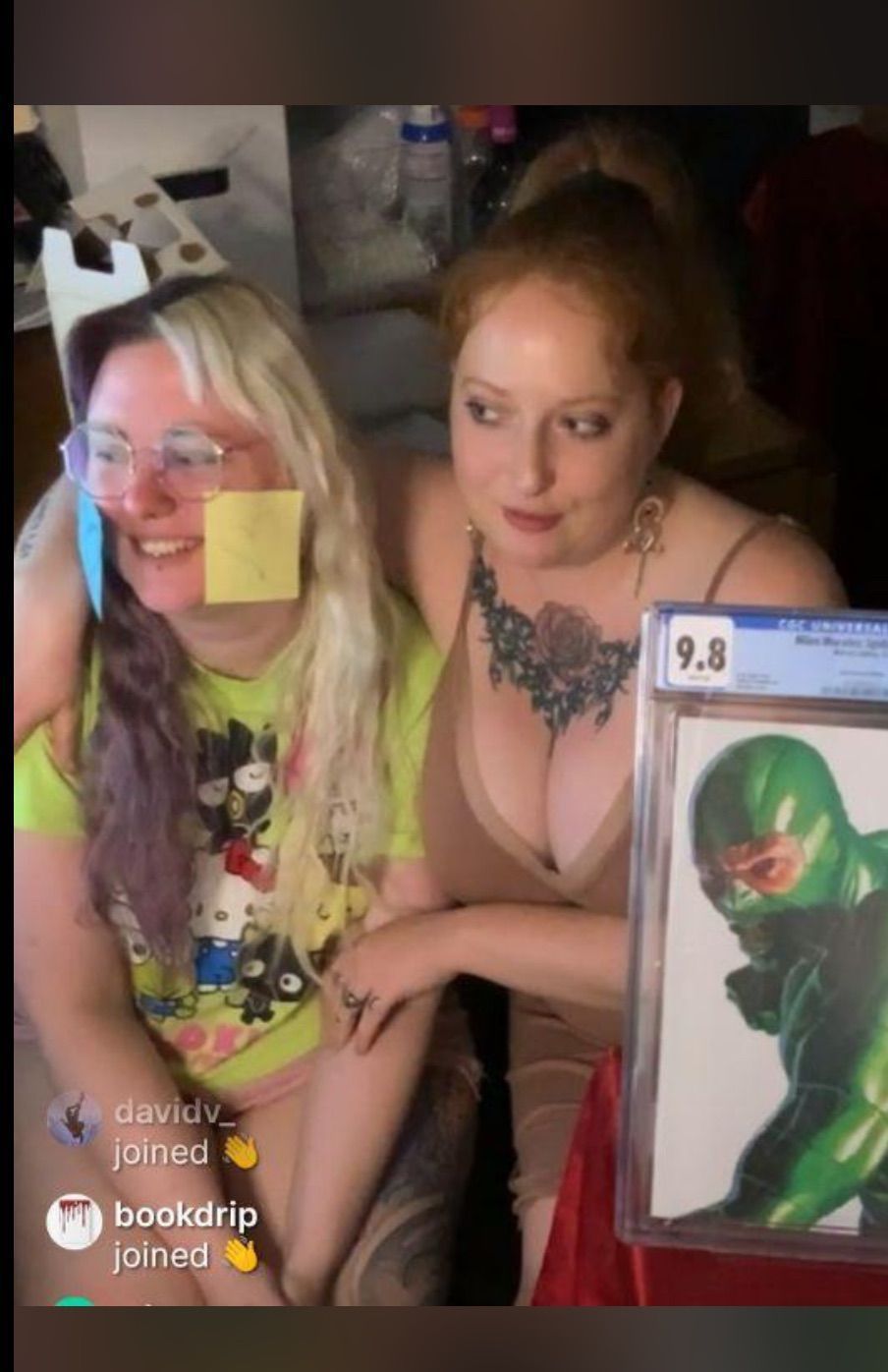 Whatnot - You like em raw or slabbed? Comic party w/ SweetLiza ... Whatnot - You like em raw or slabbed? Comic party w/ SweetLiza ...