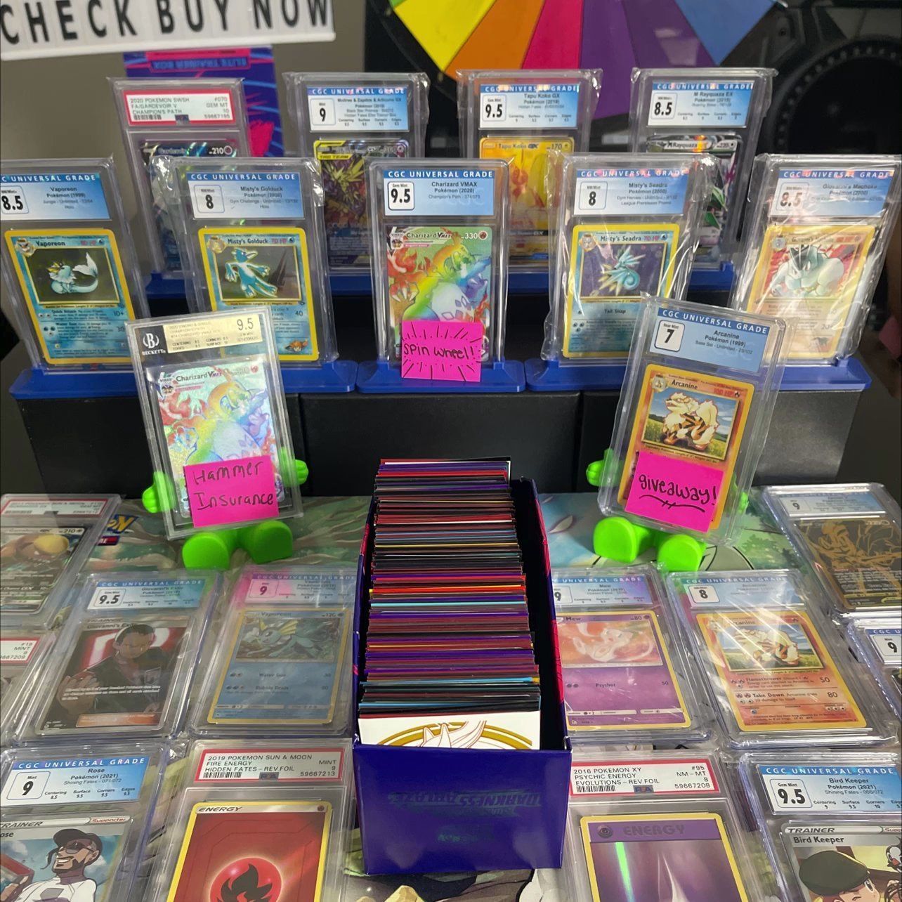 Whatnot - $5 VINTAGE PULL GAME ! 20 SLAB BOUNTIES ! $250 CEILING ...