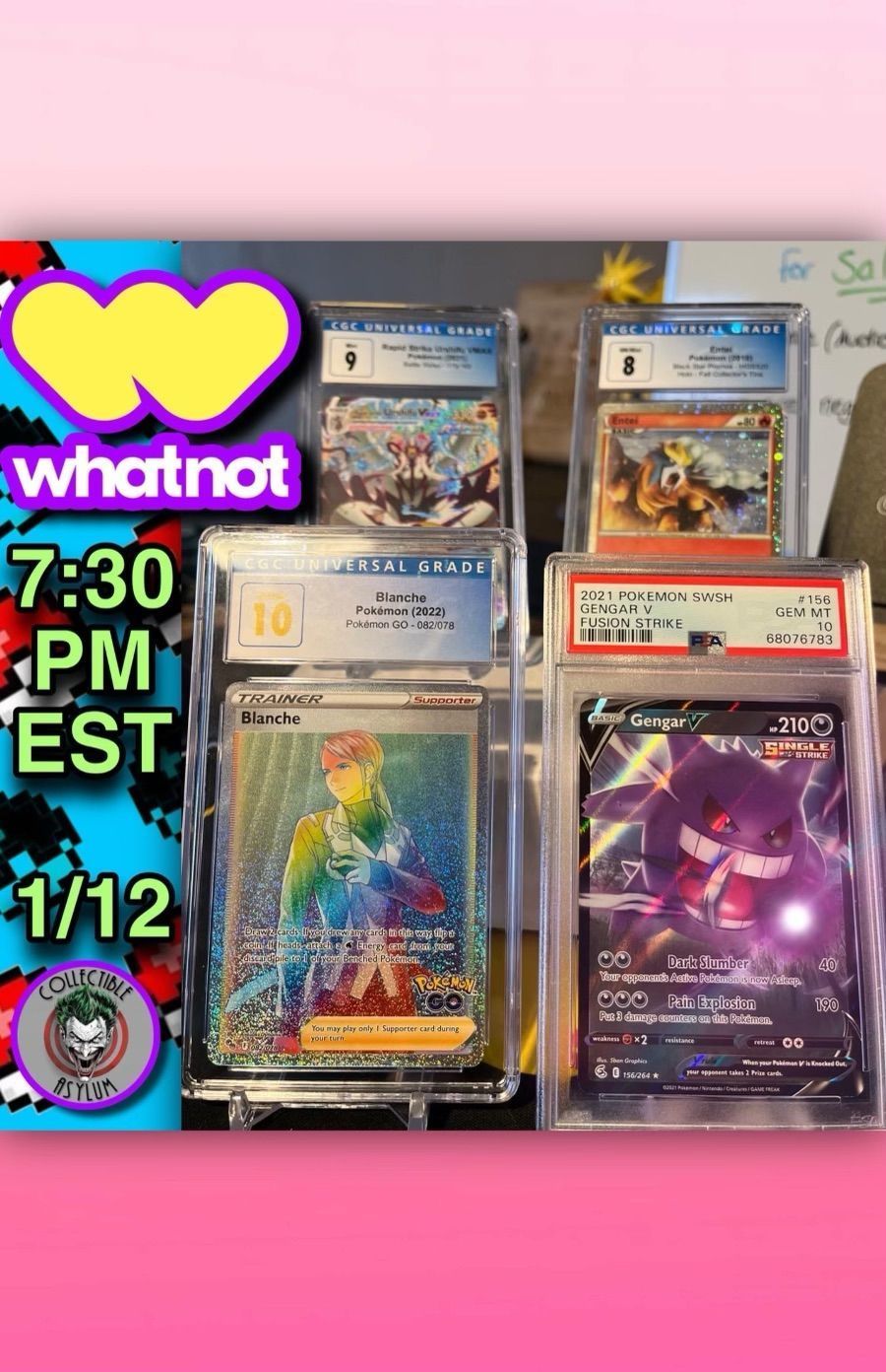 Whatnot - Cheap Singles & Slabs Livestream by collectible_asylum # ...
