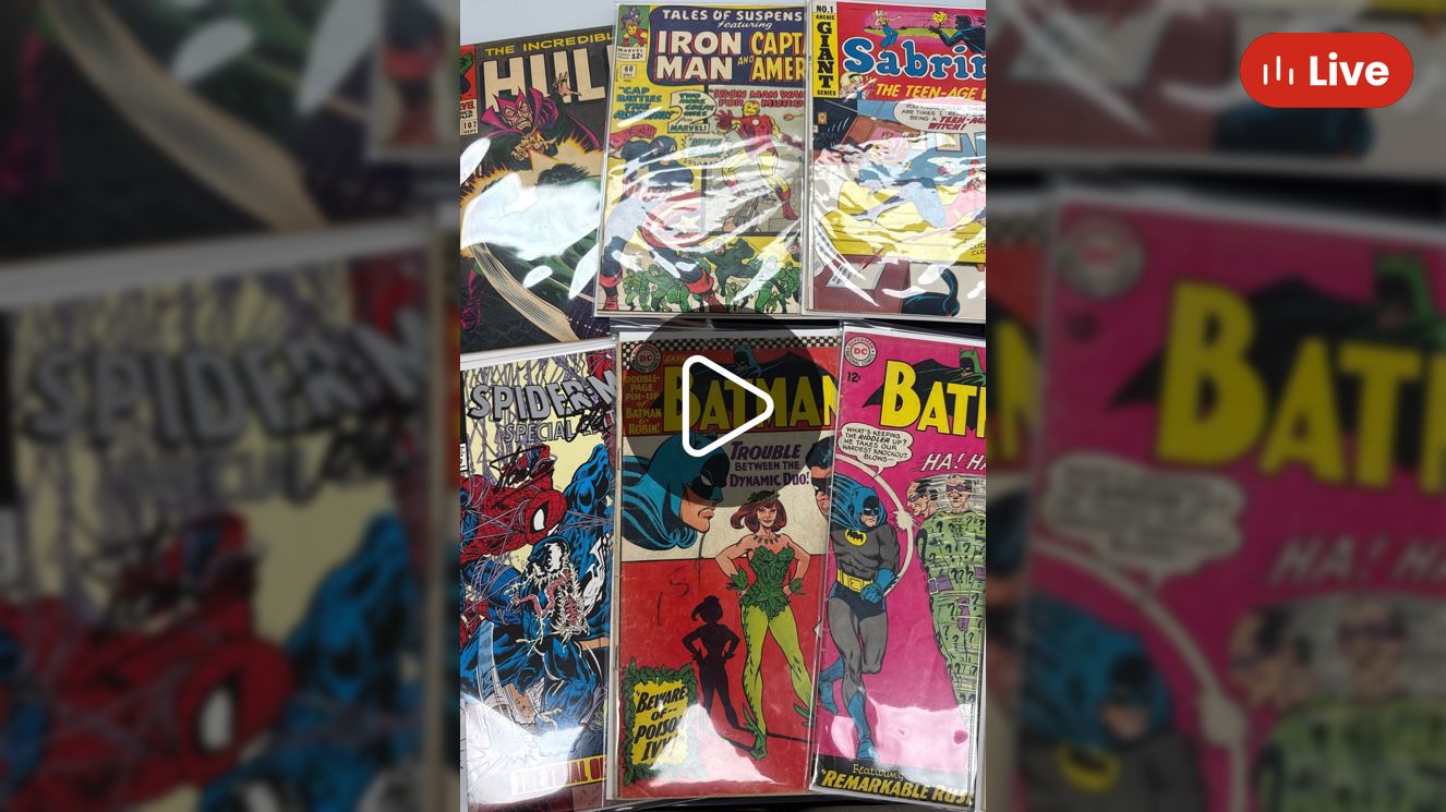 @flipmode_comics's Livestream on Whatnot