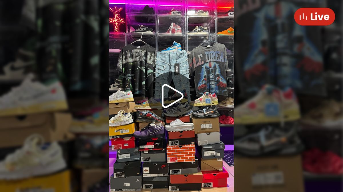 jmoney18102 is live · Sneakers · Jordan · Whatnot: Shop, Sell, Connect