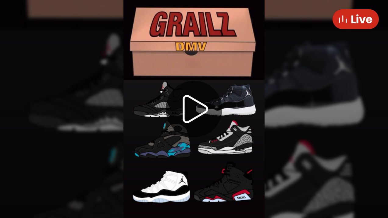 grailzdmv is live · Sneakers · Personal Shopping, New, Used, Jordan ...