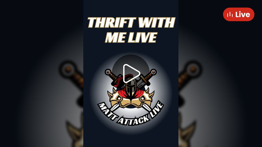 @matt_attack_live's Livestream on Whatnot