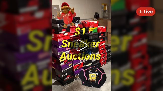 theresellinghub is live · Sneakers · $1 Starts, Used, Deadstock, Jordan ...