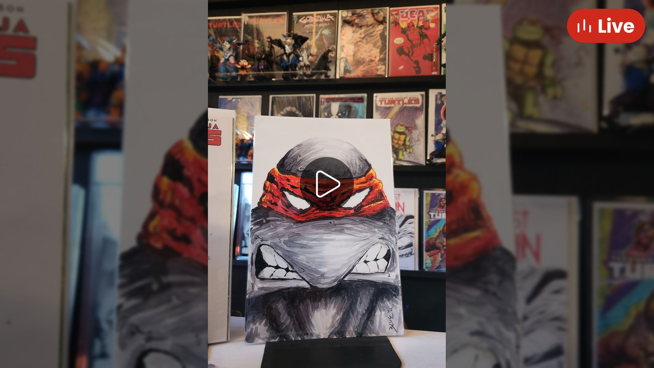 bluejack_works is live · Modern Comics · Live Demo, Comic Art, TMNT ...