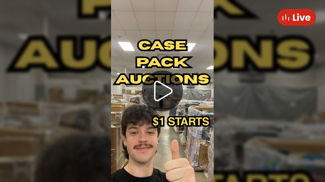 wholesalehustle is live · Case Packs & Bundles · $1 Starts, Wholesale ...