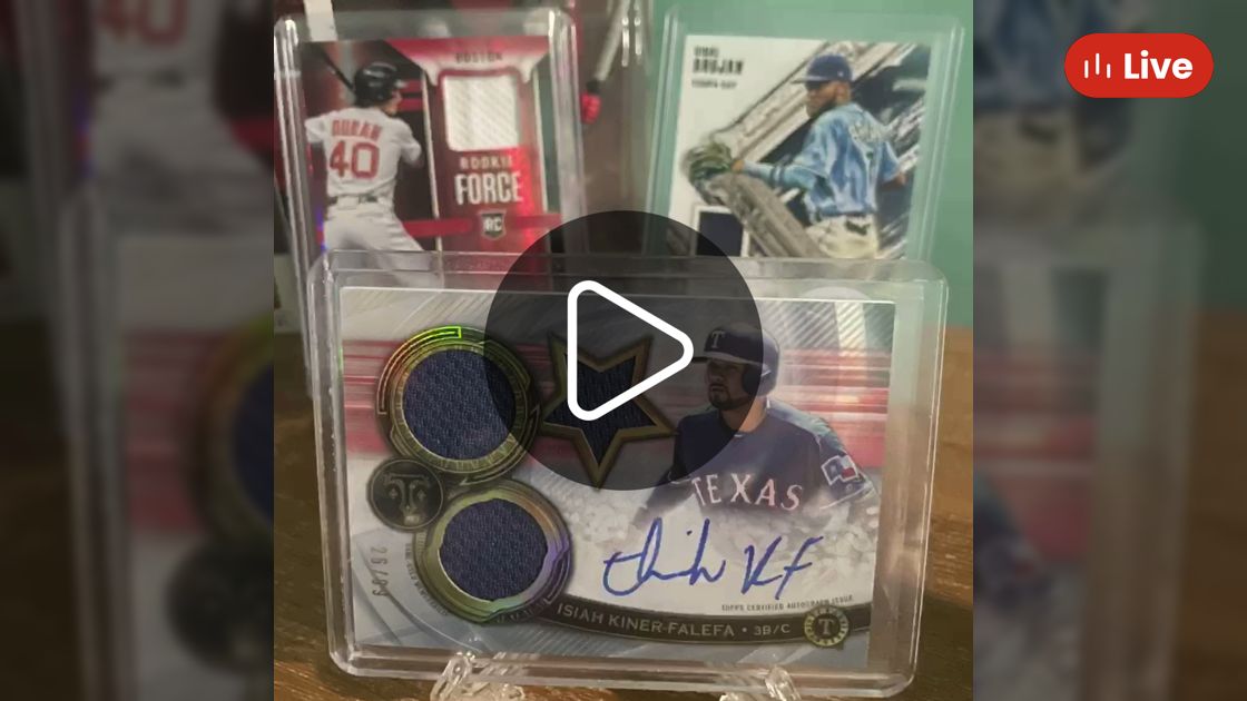 Whatnot - Saturday singles🔥🔥 throwback wax giveaway ! Livestream by ...