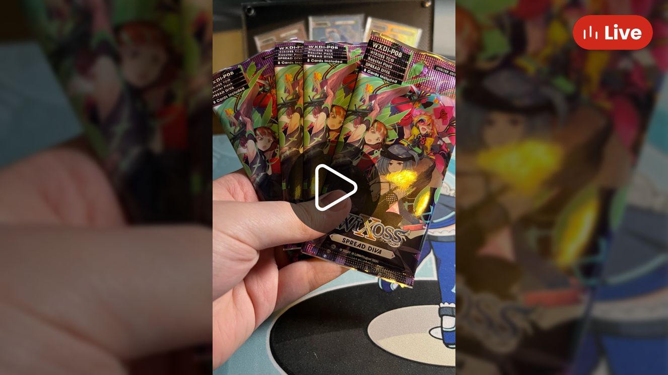 Whatnot - My Wixoss Debut! Plus Weiss Restock! Livestream by kittys_cards #weiß_schwarz