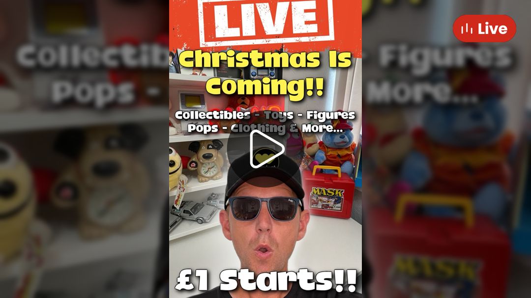 Whatnot - 🇬🇧 Christmas Shopping! Toys Figures Collectibles 😃 £1 STARTS ...