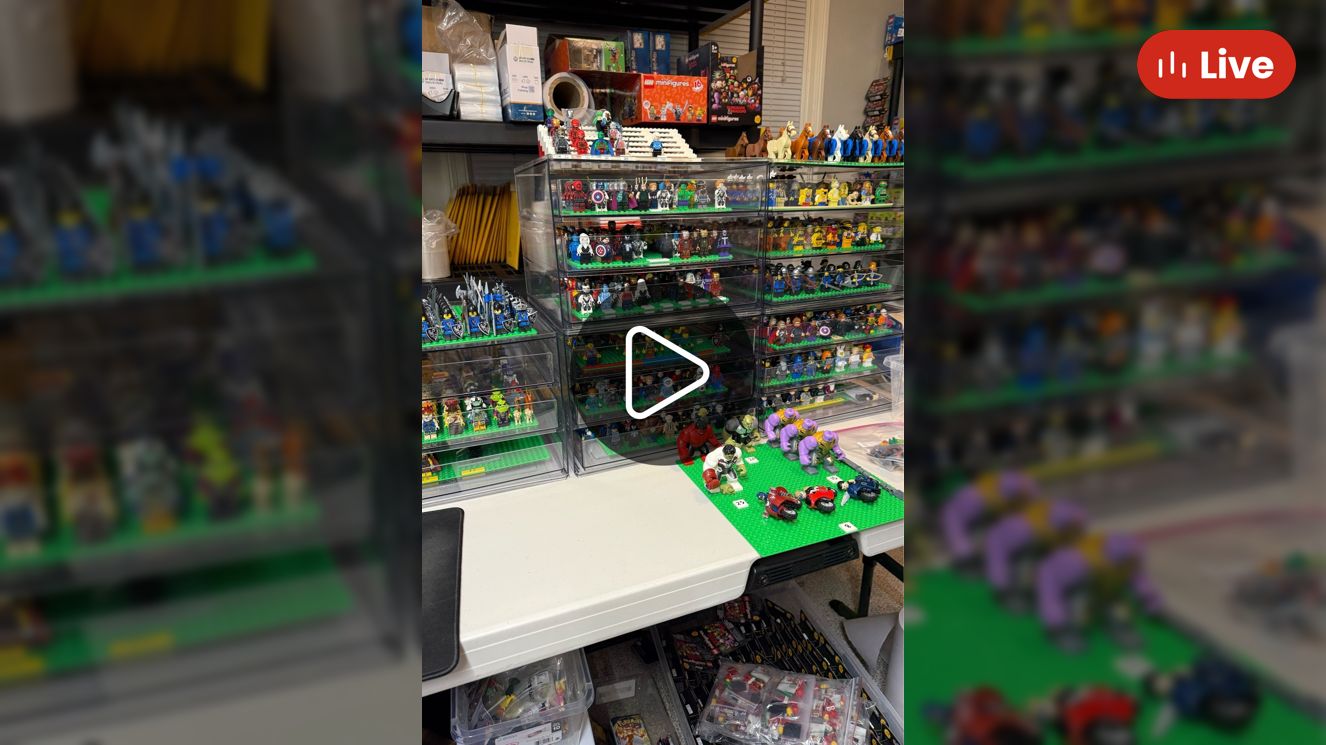 slinginbricks is live · LEGO · CMFs, Minifigures · Whatnot: Shop, Sell ...