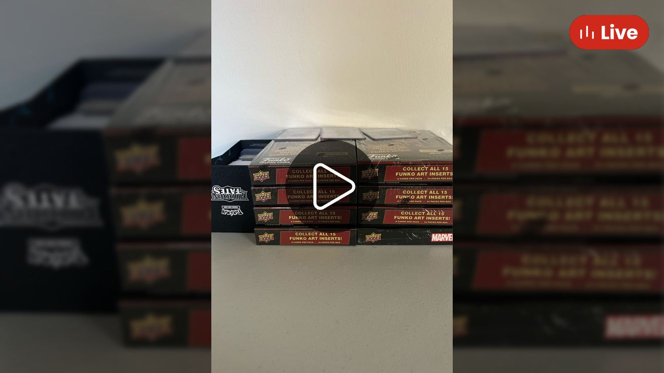 Whatnot - #1 UPPER DECK STREAMER! Case breaks and whole boxes! Livestream by ishycollects #funko