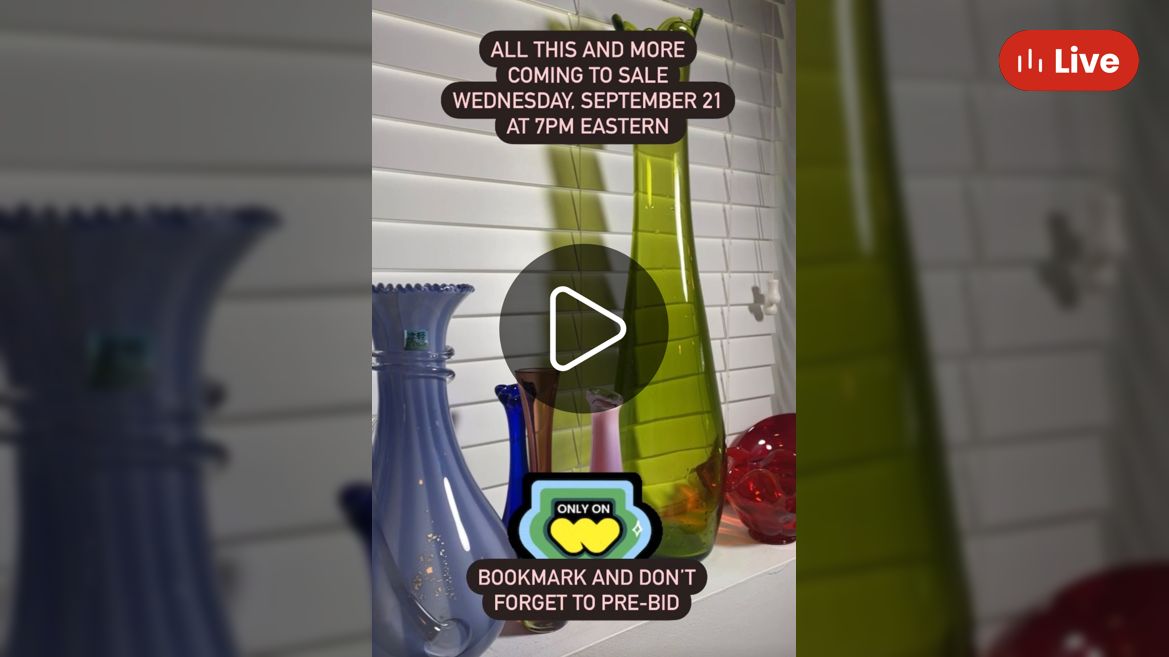 Whatnot - Glass Decor & Collectibles Livestream by twoglassysisters # ...