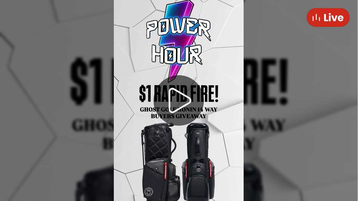 broski_golf is live · Golf · $1 Starts · Whatnot: Shop, Sell, Connect