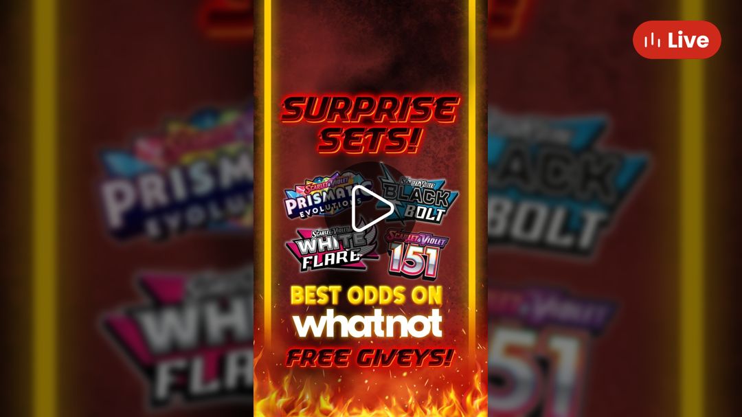 otuniverse is live · Pokémon Cards · Sudden Death, Prismatic Evolutions, Black Bolt & White ...