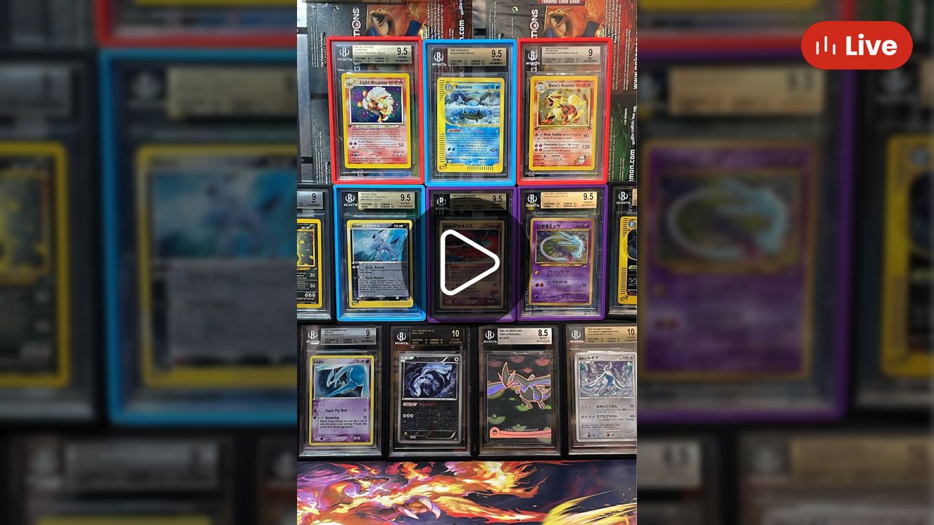 Whatnot - 1 SINGLES WOTC LVX VINTAGE EX Livestream by pokestop979 #pokémon_cards
