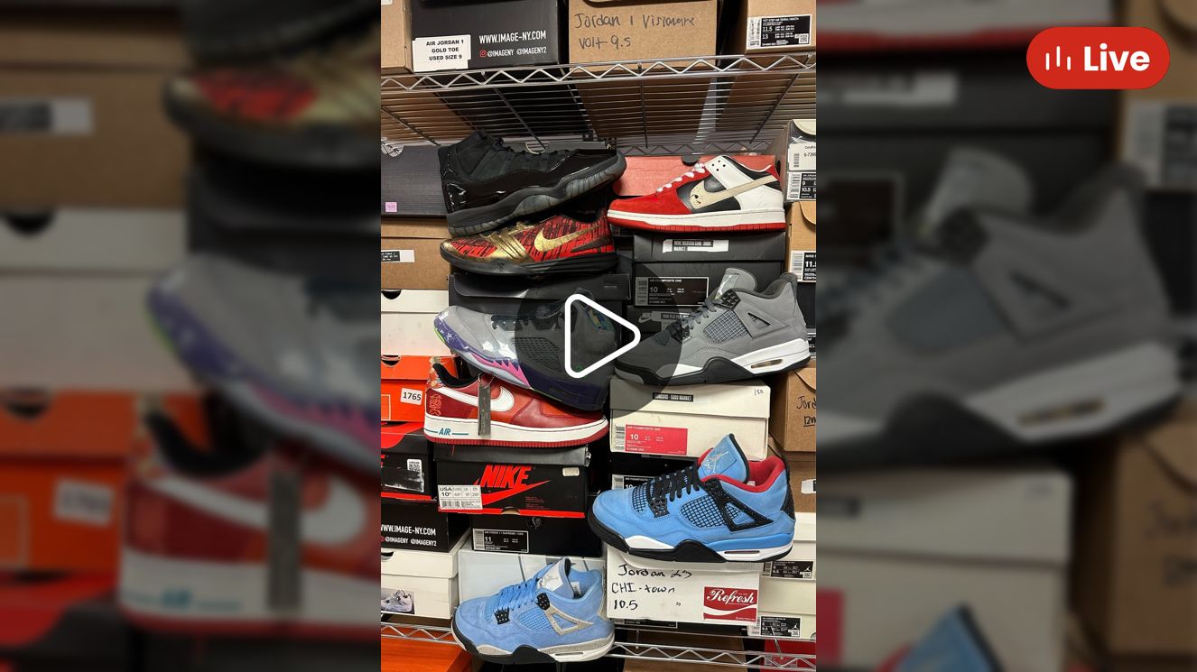 nycclothing is live · Sneakers · $1 Starts, Jordan · Whatnot: Shop ...
