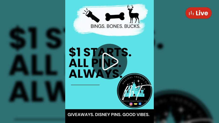 magicaltrendsfl is live · Disney · Pins, Disney, $1 Starts · Whatnot ...