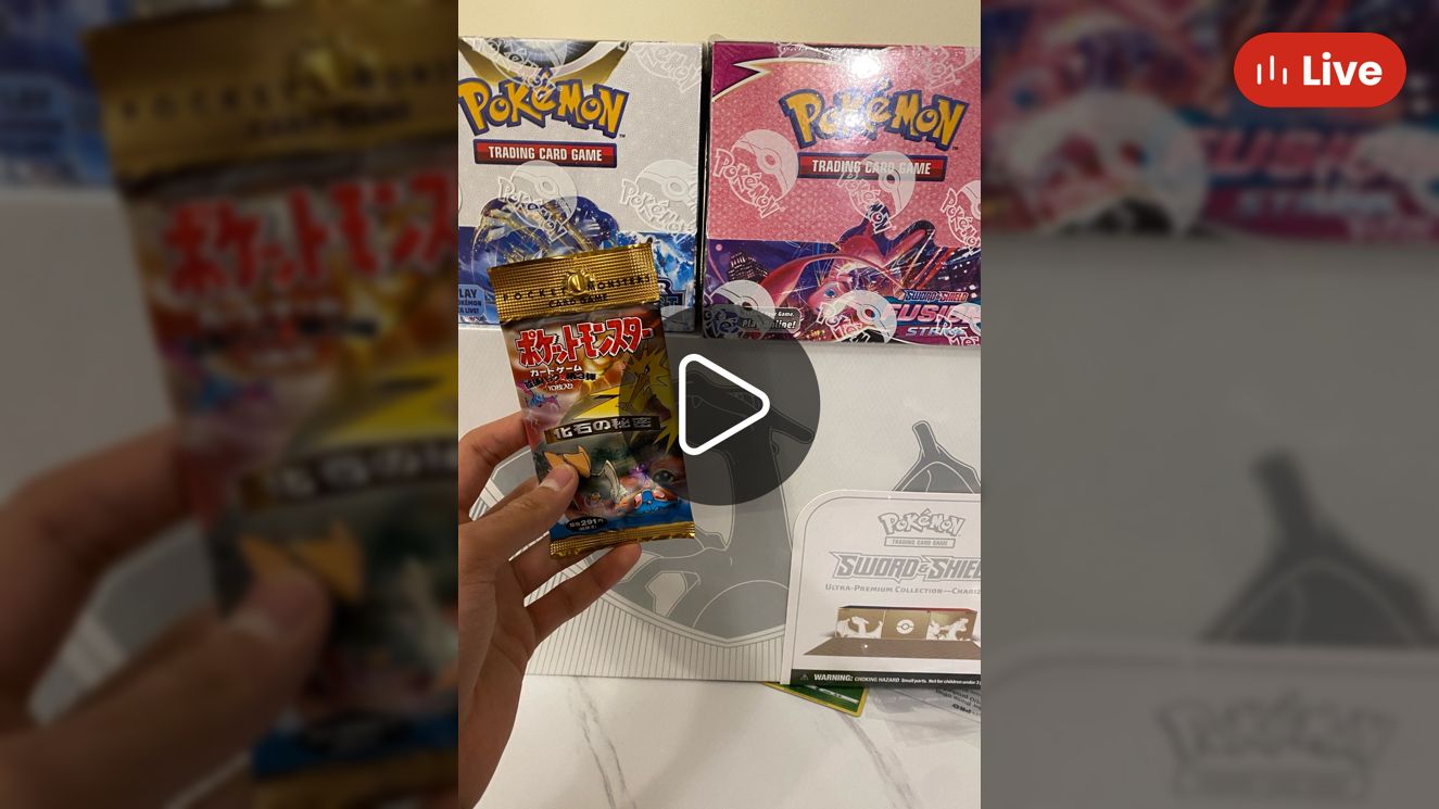 Whatnot - HUGE 10k giveaway stream!! Livestream by eshkatchum #pokémon_cards