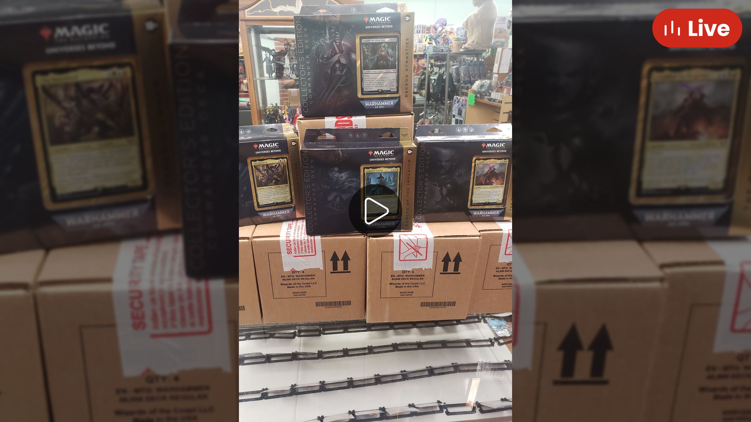 Whatnot - 40k Collectors Edition wheel and giveaways Livestream by ...