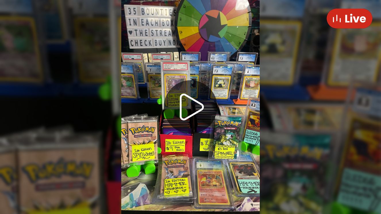 Whatnot - 1st EDITION PULL GAME 🔥 $3 & $9 Pull Box $500+ CEILING🔥 ...