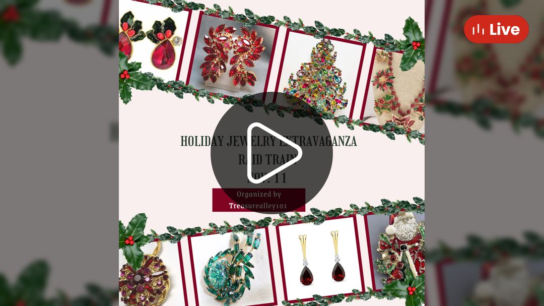 Whatnot - Holiday Jewelry Extravaganza Raid Train Livestream by treasurealley101 #vintage ...