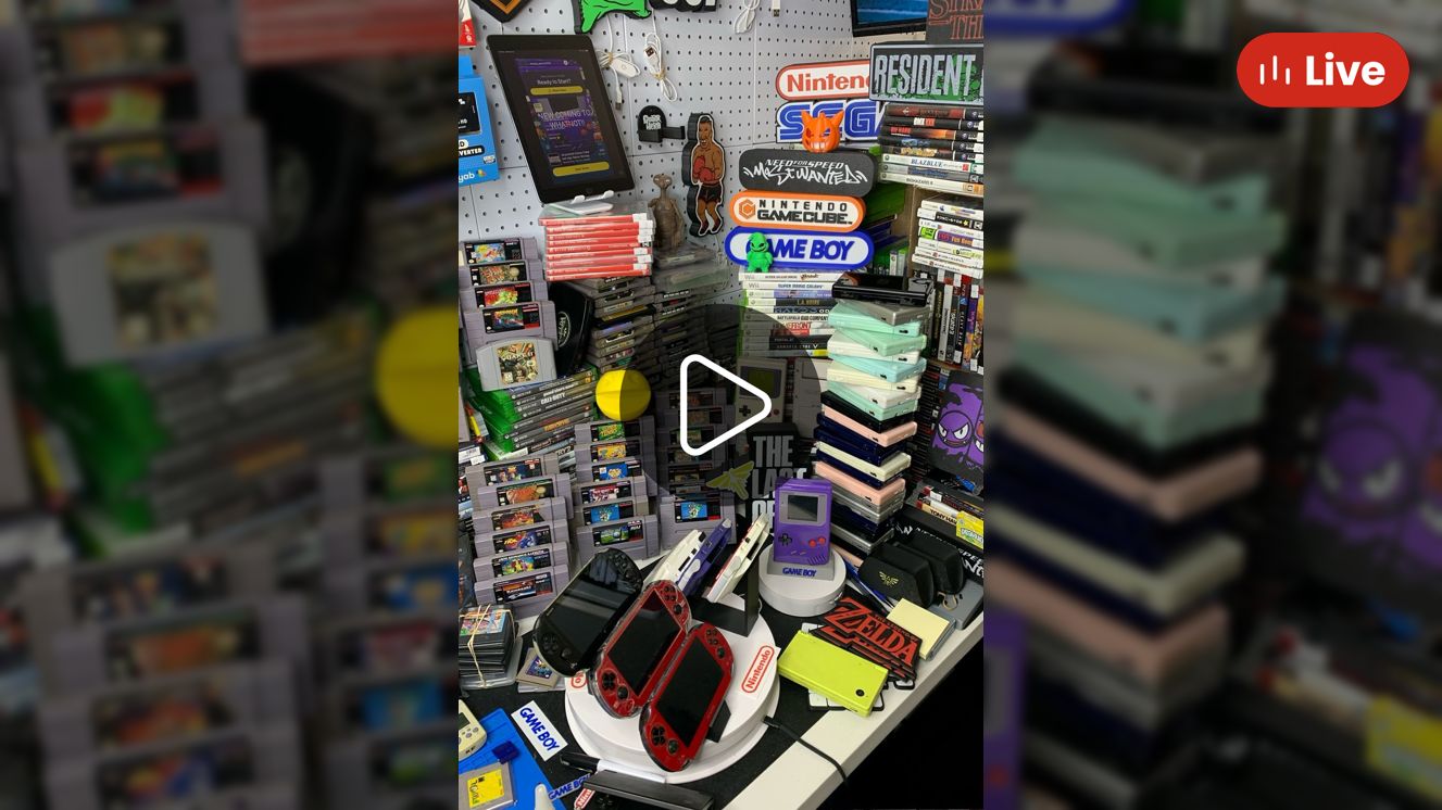 cheap_gamer909 is live · Retro Games · NES, SNES, Gameboy · Whatnot ...