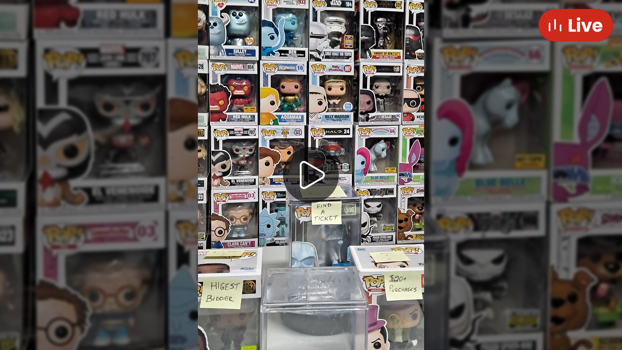 Whatnot - Let's play a game! Winner's choice! Chance to win 3 pops ...