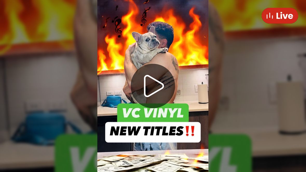 vcvinyl is live · Vinyl Records · Sealed, Vintage, Rock Music · Whatnot ...