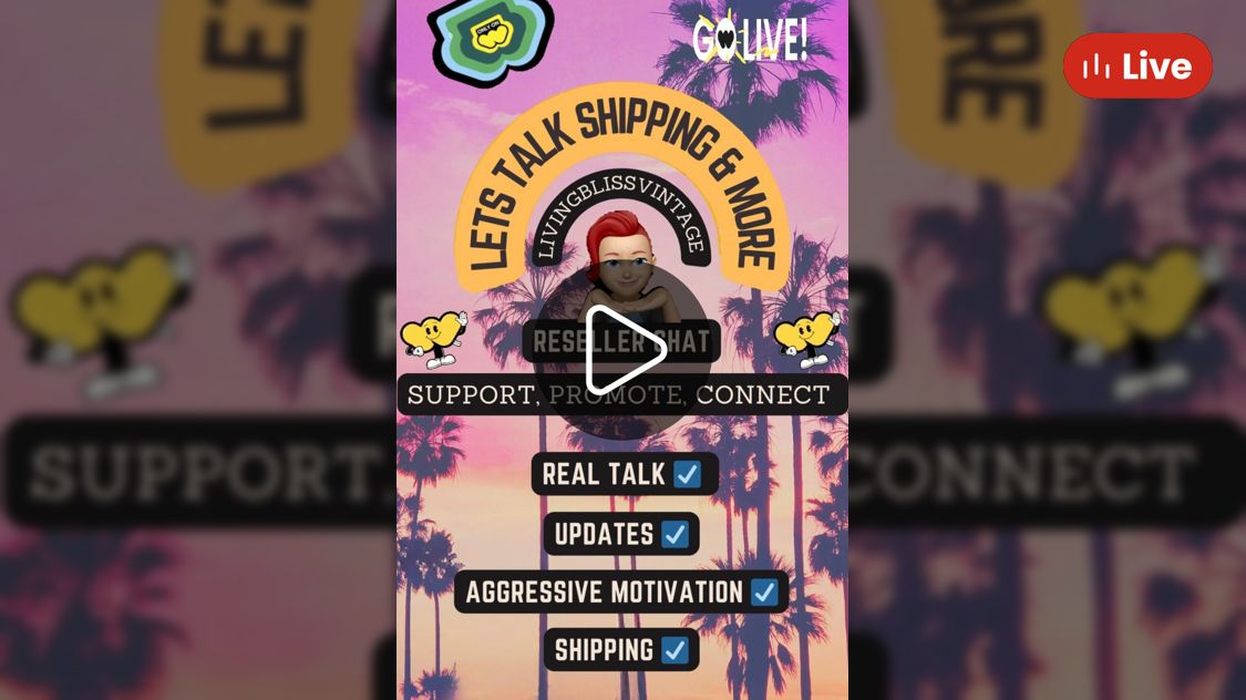 livingblissvintage is live · Community · Business, Gift, Educational ...