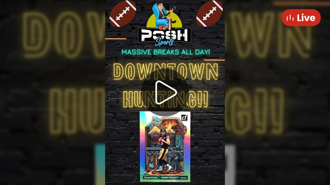 Whatnot - MONSTER Hobby Breaks With Posh!🏈💥USB, Giveaways Livestream by ...